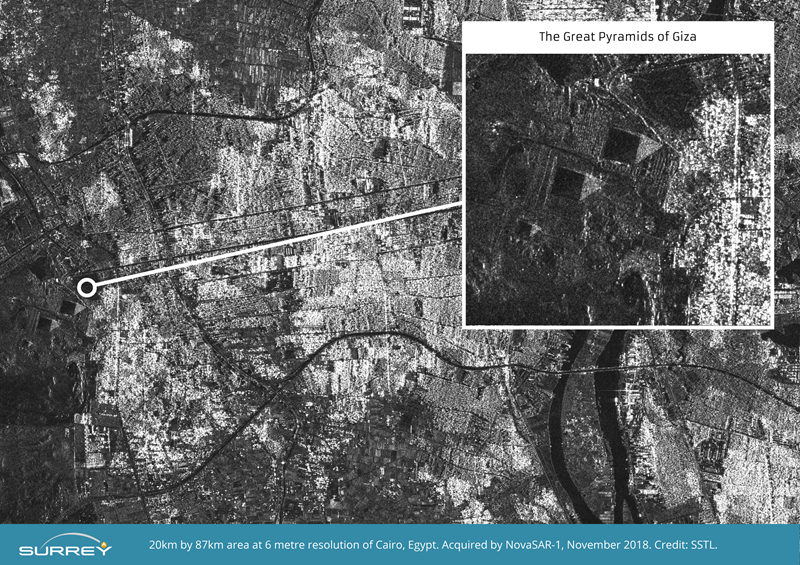 SSTL releases first images from S-Band Synthetic Aperture Radar ...